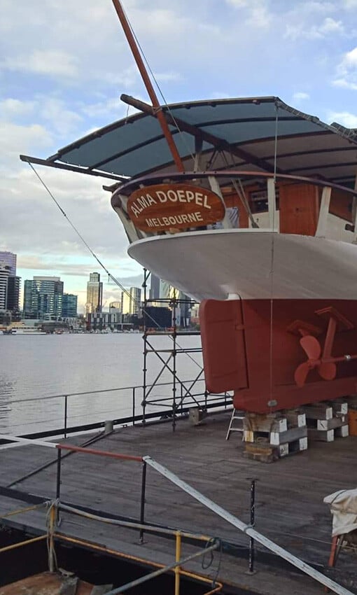 Alma Doepel to return to the water