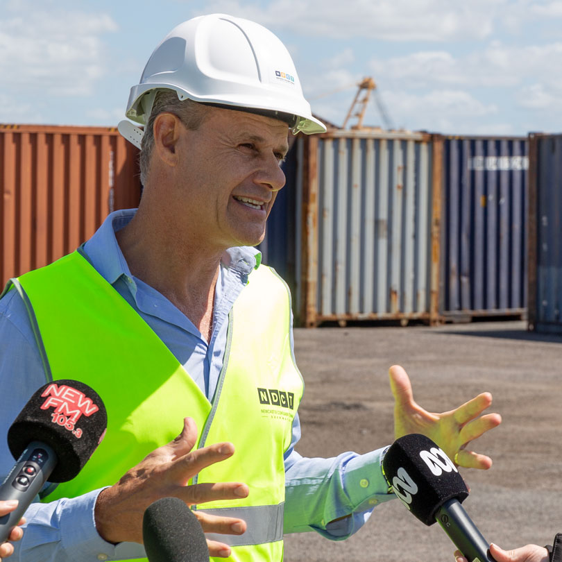 Port of Newcastle announces empty container park project