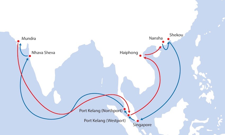 PIL launches new South China to India Service %%sep%% Daily Cargo News