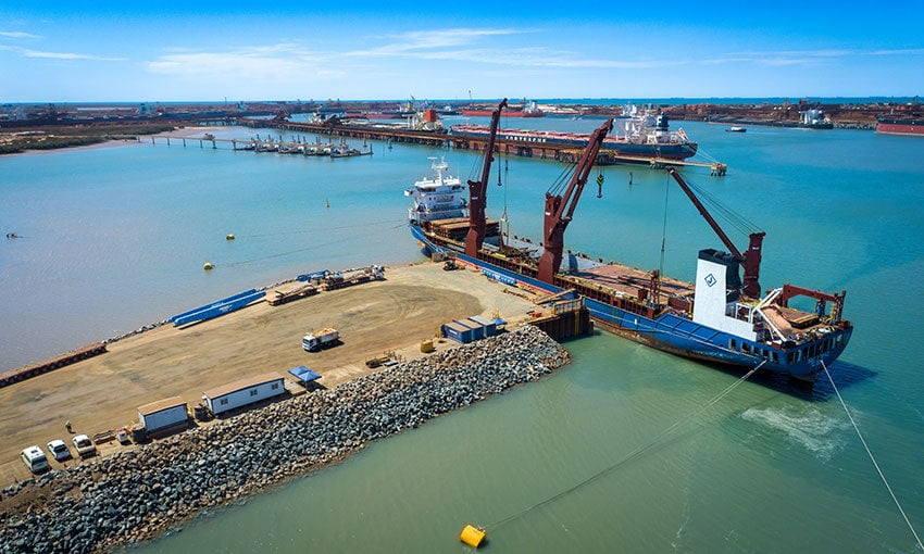 Lumsden Point hits construction milestone